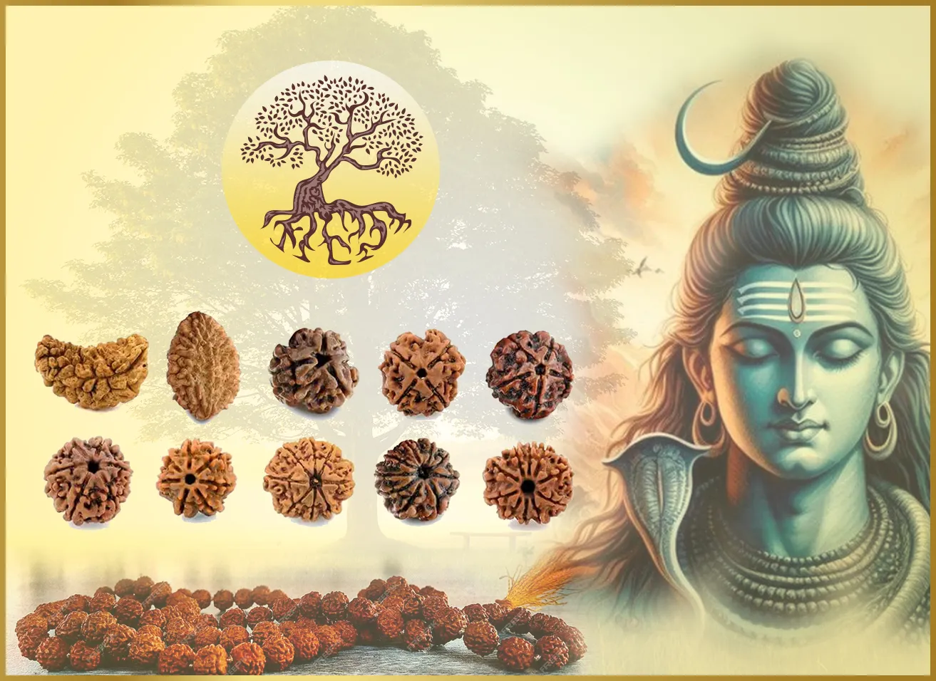 Types of Rudraksha: Complete Guide to Sacred Varieties, Meanings & Benefits
